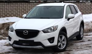 White Mazda CX-5 2013 in Petrikaiciai, with an engine capacity of 2.20 L and mileage of 199 thousand km for 7799 €, photo  on AUTOMOTO.COM.LV