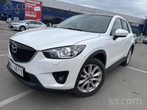 Balts Mazda CX-5 2013 Daugavpils, ar dzinēja tilpumu 2.20 L un nobraukumu 193 tūkst. km par 5500 €, foto  vietnē AUTOMOTO.COM.LV