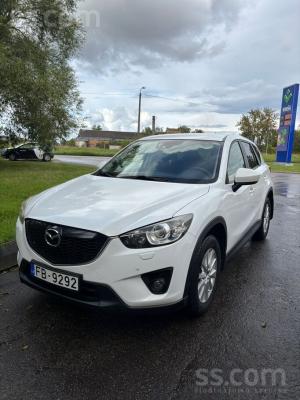 White Mazda CX-5 2013 in Riga, with an engine capacity of 2.00 L and mileage of 177 thousand km for 8600 €, photo 8 on AUTOMOTO.COM.LV