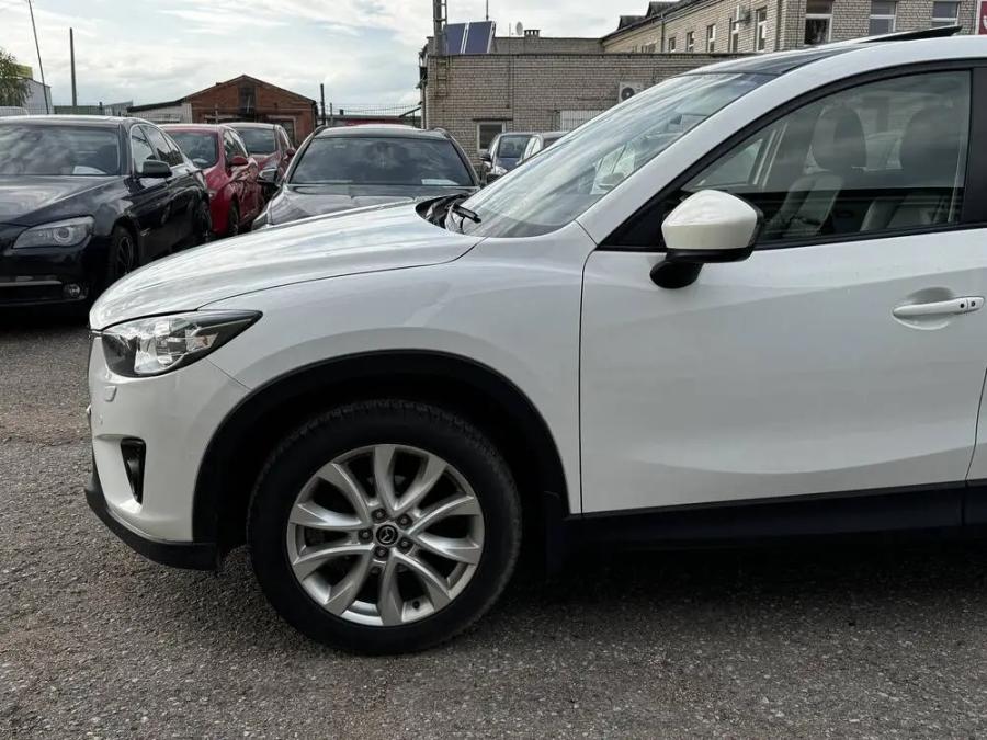 White Mazda CX-5 2013 in Daugavpils, with an engine capacity of 2.20 L and mileage of 200 thousand km for 5500 €, photo 9 on AUTOMOTO.COM.LV