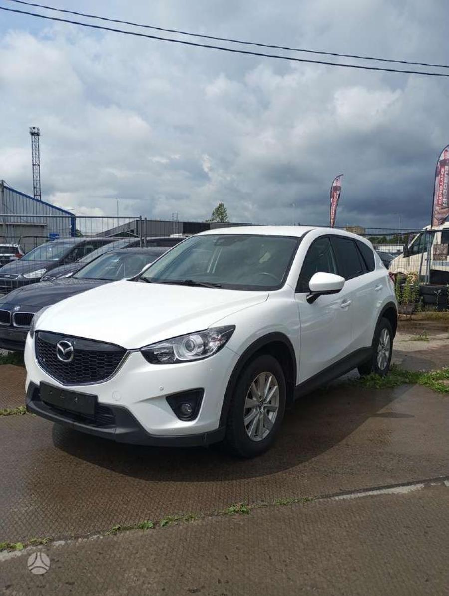 Balts Mazda CX-5 2013 Kauņa, ar dzinēja tilpumu 2.19 L un nobraukumu 270 tūkst. km par 4600 €, foto 1 vietnē AUTOMOTO.COM.LV