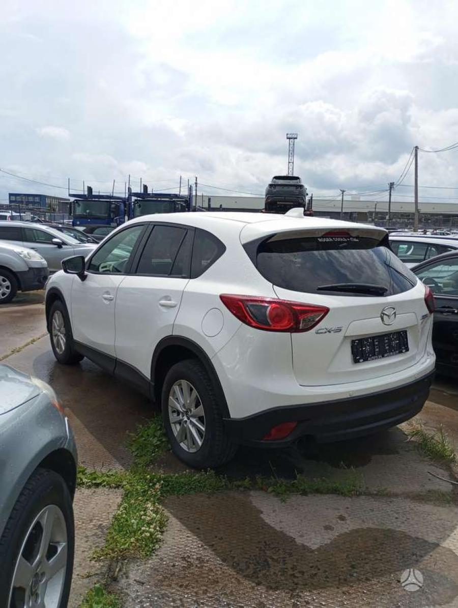 Balts Mazda CX-5 2013 Kauņa, ar dzinēja tilpumu 2.19 L un nobraukumu 270 tūkst. km par 4600 €, foto 9 vietnē AUTOMOTO.COM.LV