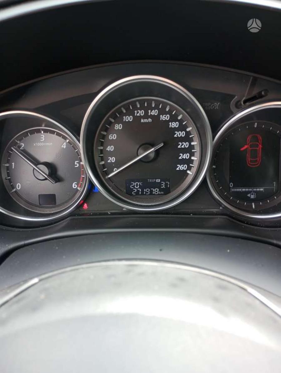 Balts Mazda CX-5 2013 Kauņa, ar dzinēja tilpumu 2.19 L un nobraukumu 270 tūkst. km par 4600 €, foto 12 vietnē AUTOMOTO.COM.LV