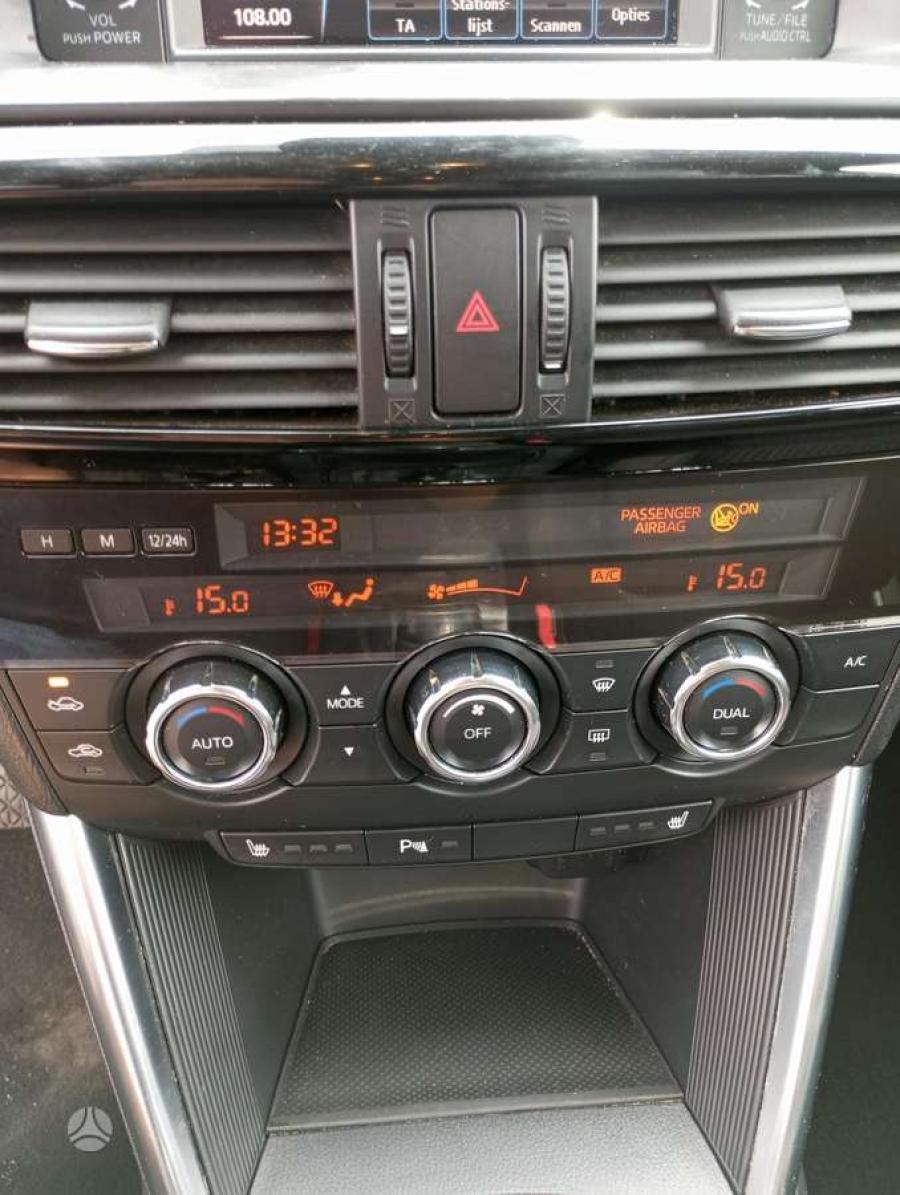Balts Mazda CX-5 2013 Kauņa, ar dzinēja tilpumu 2.19 L un nobraukumu 270 tūkst. km par 4600 €, foto 13 vietnē AUTOMOTO.COM.LV