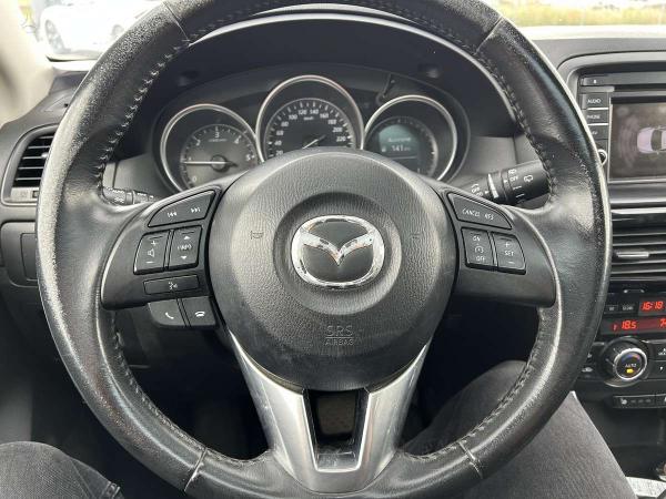 White Mazda CX-5 2013 in Taurage, with an engine capacity of 2.19 L and mileage of 254 thousand km for 5900 €, photo 10 on AUTOMOTO.COM.LV