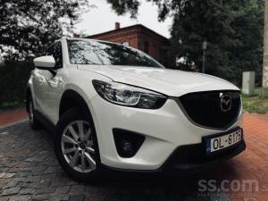 White Mazda CX-5 2013 in Cesis, with an engine capacity of 2.20 L and mileage of 0 thousand km for 6700 €, photo  on AUTOMOTO.COM.LV