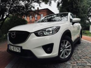 White Mazda CX-5 2013 in Cesis, with an engine capacity of 2.20 L and mileage of 0 thousand km for 6700 €, photo 4 on AUTOMOTO.COM.LV