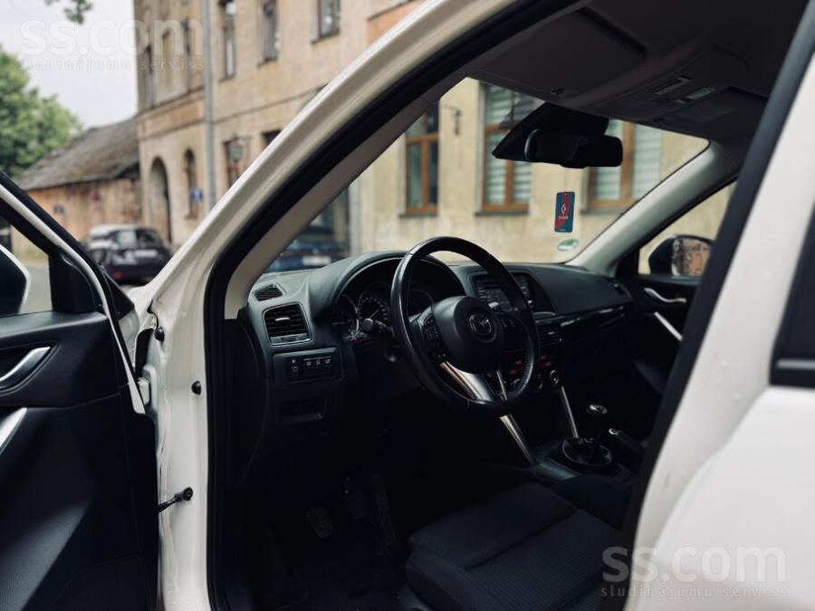 White Mazda CX-5 2013 in Cesis, with an engine capacity of 2.20 L and mileage of 0 thousand km for 6700 €, photo 21 on AUTOMOTO.COM.LV