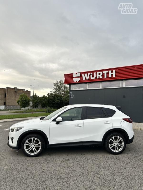 White Mazda CX-5 2013 in Siauliai, with an engine capacity of 2.20 L and mileage of 277 thousand km for 7500 €, photo 9 on AUTOMOTO.COM.LV