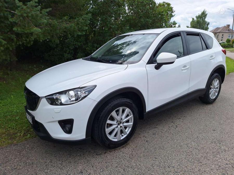 Balts Mazda CX-5 2013 Kelmė, ar dzinēja tilpumu 2.19 L un nobraukumu 249 tūkst. km par 6400 €, foto 1 vietnē AUTOMOTO.COM.LV