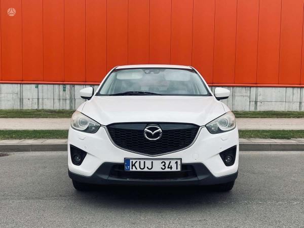 White Mazda CX-5 2013 in Vilnius, with an engine capacity of 2.19 L and mileage of 250 thousand km for 3700 €, photo 2 on AUTOMOTO.COM.LV