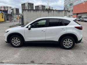 White Mazda CX-5 2013 in Vilnius, with an engine capacity of 2.19 L and mileage of 288 thousand km for 6000 €, photo 4 on AUTOMOTO.COM.LV