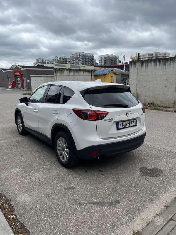 Balts Mazda CX-5 2013 Viļņa, ar dzinēja tilpumu 2.19 L un nobraukumu 288 tūkst. km par 6000 €, foto 4 vietnē AUTOMOTO.COM.LV