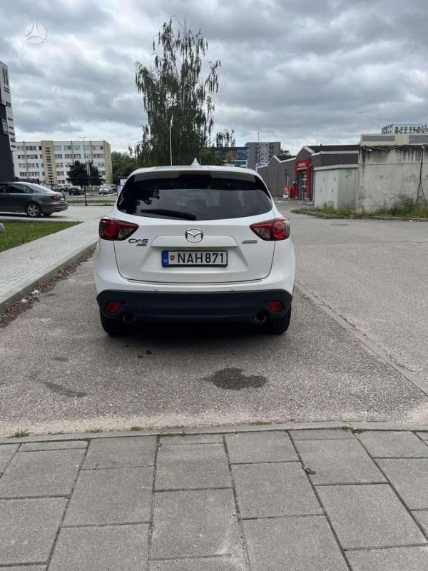 Balts Mazda CX-5 2013 Viļņa, ar dzinēja tilpumu 2.19 L un nobraukumu 288 tūkst. km par 6000 €, foto 5 vietnē AUTOMOTO.COM.LV