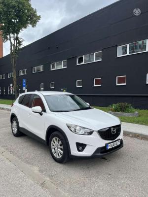 White Mazda CX-5 2013 in Vilnius, with an engine capacity of 2.19 L and mileage of 288 thousand km for 6000 €, photo 8 on AUTOMOTO.COM.LV
