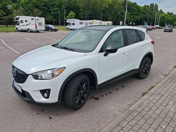White Mazda CX-5 2013 in Klaipeda, with an engine capacity of 2.00 L and mileage of 210 thousand km for 9500 €, photo 1 on AUTOMOTO.COM.LV