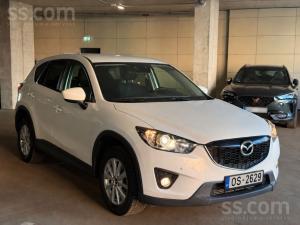 White Mazda CX-5 2013 in Riga, with an engine capacity of 2.20 L and mileage of 339 thousand km for 4000 €, photo  on AUTOMOTO.COM.LV
