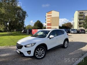 White Mazda CX-5 2013 in Ventspils, with an engine capacity of 2.20 L and mileage of 243 thousand km for 6500 €, photo  on AUTOMOTO.COM.LV