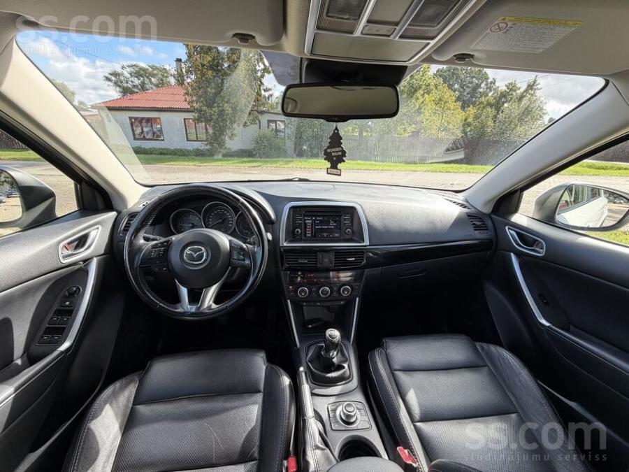 White Mazda CX-5 2013 in Ventspils, with an engine capacity of 2.20 L and mileage of 243 thousand km for 6500 €, photo 19 on AUTOMOTO.COM.LV