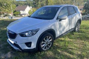 Balts Mazda CX-5 2013 Tauragė, ar dzinēja tilpumu 2.19 L un nobraukumu 166 tūkst. km par 4300 €, foto  vietnē AUTOMOTO.COM.LV