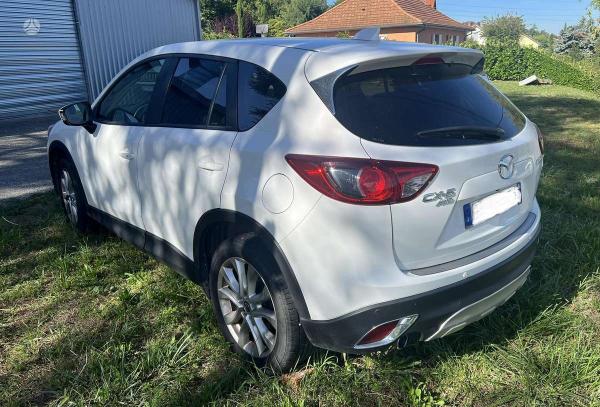 Balts Mazda CX-5 2013 Tauragė, ar dzinēja tilpumu 2.19 L un nobraukumu 166 tūkst. km par 4300 €, foto 6 vietnē AUTOMOTO.COM.LV