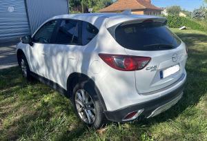 White Mazda CX-5 2013 in Taurage, with an engine capacity of 2.19 L and mileage of 166 thousand km for 4300 €, photo 6 on AUTOMOTO.COM.LV
