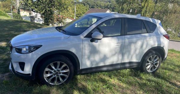 Balts Mazda CX-5 2013 Tauragė, ar dzinēja tilpumu 2.19 L un nobraukumu 166 tūkst. km par 4300 €, foto 7 vietnē AUTOMOTO.COM.LV