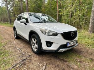 White Mazda CX-5 2013 in Daugavpils, with an engine capacity of 2.20 L and mileage of 269 thousand km for 6250 €, photo  on AUTOMOTO.COM.LV