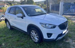 Balts Mazda CX-5 2013 Tauragė, ar dzinēja tilpumu 2.19 L un nobraukumu 162 tūkst. km par 3990 €, foto  vietnē AUTOMOTO.COM.LV