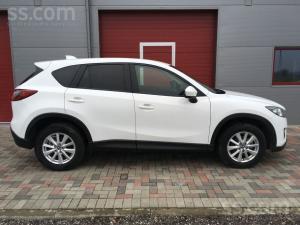 White Mazda CX-5 2014 in Talsi, with an engine capacity of 2.20 L and mileage of 135 thousand km for 8999 €, photo 2 on AUTOMOTO.COM.LV