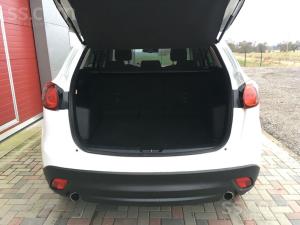 White Mazda CX-5 2014 in Talsi, with an engine capacity of 2.20 L and mileage of 135 thousand km for 8999 €, photo 15 on AUTOMOTO.COM.LV