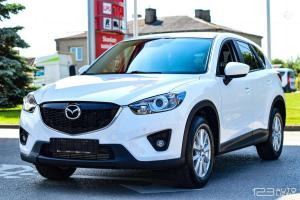Balts Mazda CX-5 2014 Kretinga, ar dzinēja tilpumu 2.20 L un nobraukumu 198 tūkst. km par 8950 €, foto  vietnē AUTOMOTO.COM.LV