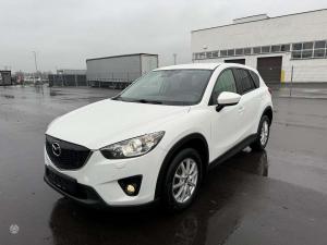 White Mazda CX-5 2014 in Marijampole, with an engine capacity of 2.19 L and mileage of 202 thousand km for 7750 €, photo  on AUTOMOTO.COM.LV