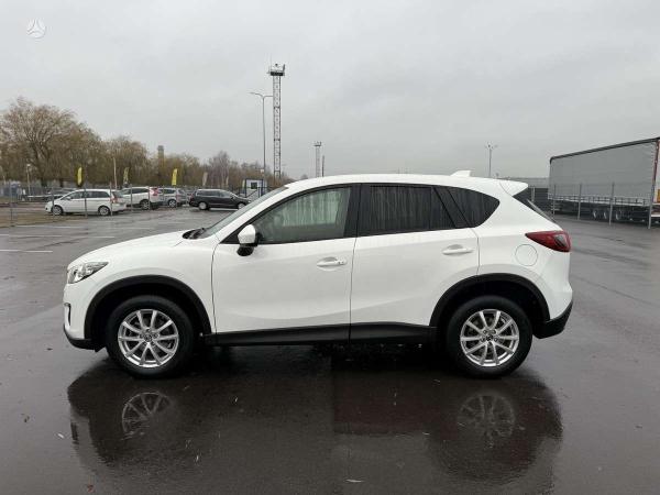 White Mazda CX-5 2014 in Marijampole, with an engine capacity of 2.19 L and mileage of 202 thousand km for 7750 €, photo 2 on AUTOMOTO.COM.LV