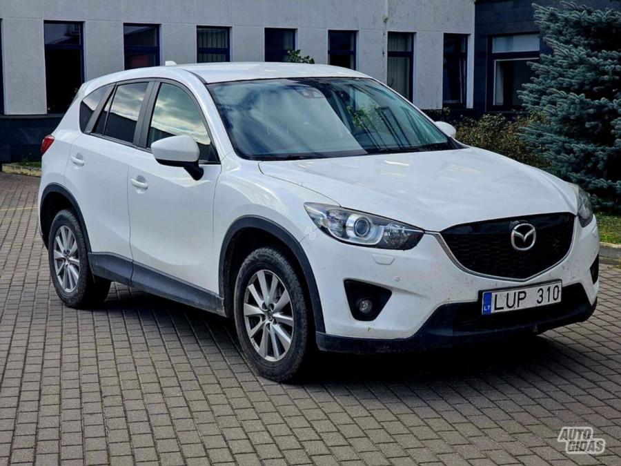 White Mazda CX-5 2014 in Vilnius, with an engine capacity of 2.20 L and mileage of 250 thousand km for 5500 €, photo 1 on AUTOMOTO.COM.LV