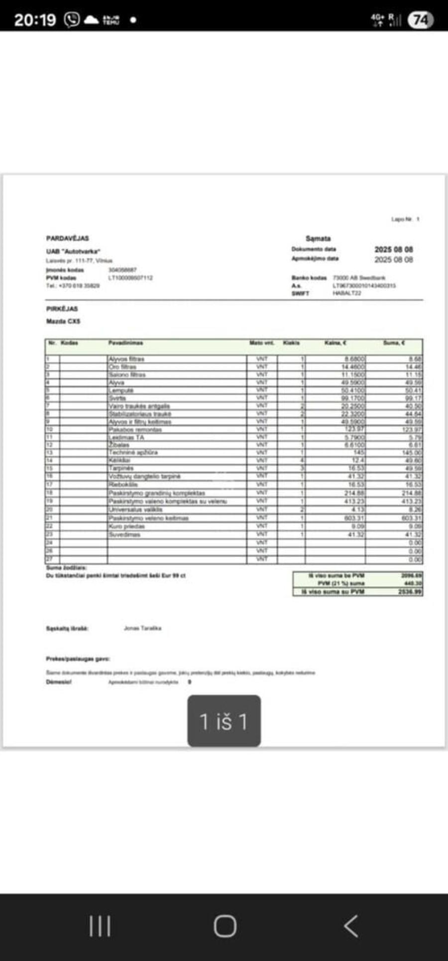 White Mazda CX-5 2014 in Vilnius, with an engine capacity of 2.20 L and mileage of 250 thousand km for 5500 €, photo 6 on AUTOMOTO.COM.LV