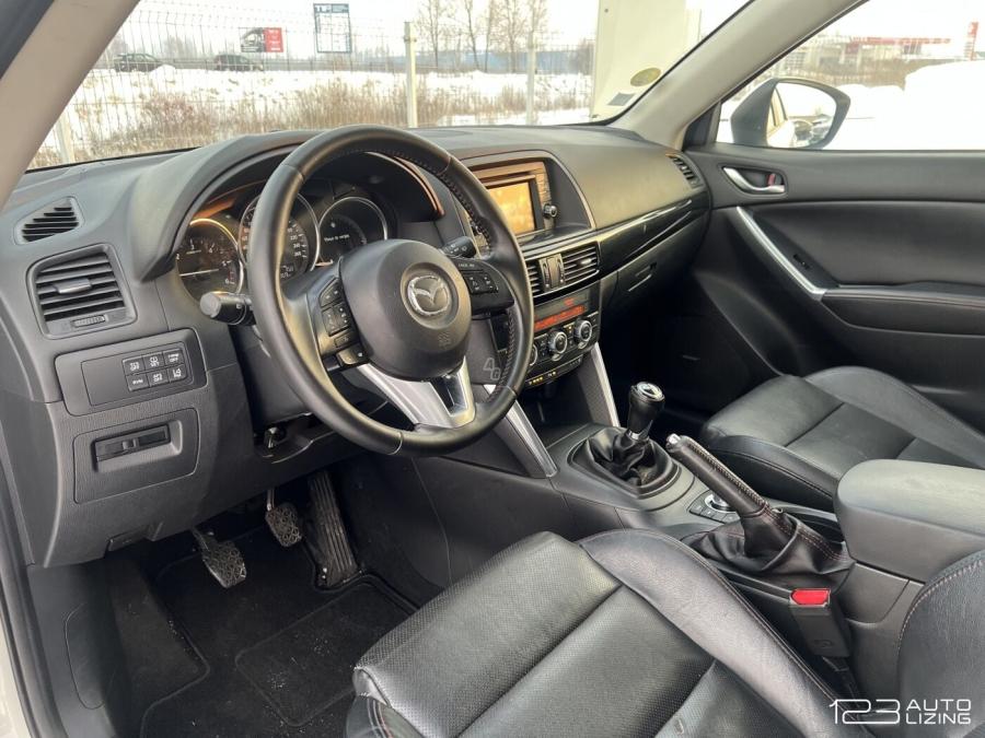 Balts Mazda CX-5 2014 Tauragė, ar dzinēja tilpumu 2.20 L un nobraukumu 178 tūkst. km par 6400 €, foto 9 vietnē AUTOMOTO.COM.LV