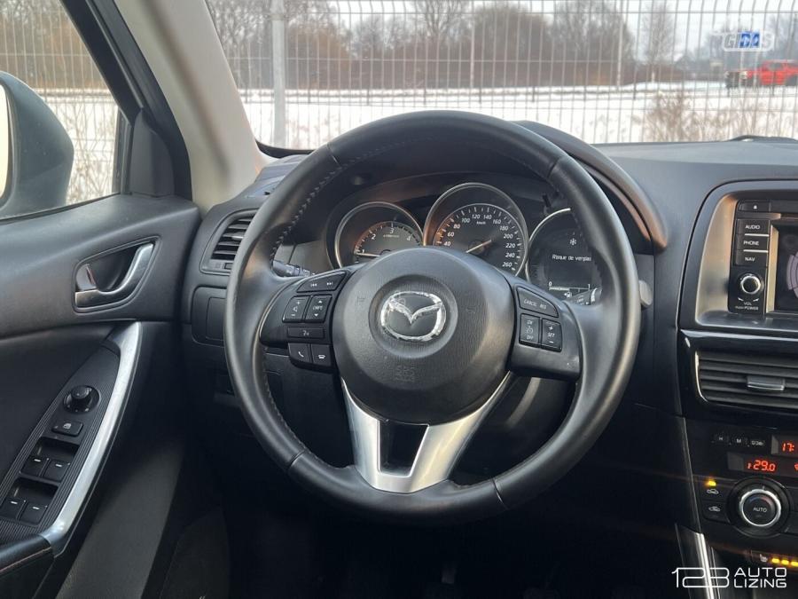 Balts Mazda CX-5 2014 Tauragė, ar dzinēja tilpumu 2.20 L un nobraukumu 178 tūkst. km par 6400 €, foto 14 vietnē AUTOMOTO.COM.LV