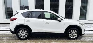 White Mazda CX-5 2014 in Vilnius, with an engine capacity of 2.19 L and mileage of 240 thousand km for 4600 €, photo 8 on AUTOMOTO.COM.LV