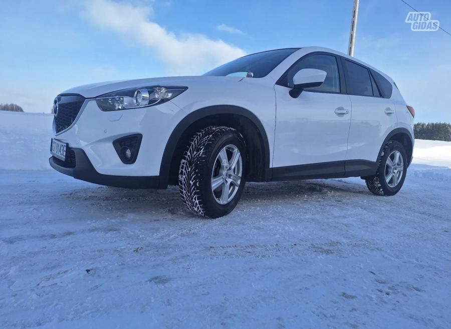 Balts Mazda CX-5 2014 Viļņa, ar dzinēja tilpumu 2.20 L un nobraukumu 260 tūkst. km par 4500 €, foto 1 vietnē AUTOMOTO.COM.LV