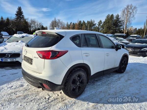 White Mazda CX-5 2014 in Tartu, with an engine capacity of 2.20 L and mileage of 165 thousand km for 9790 €, photo 3 on AUTOMOTO.COM.LV