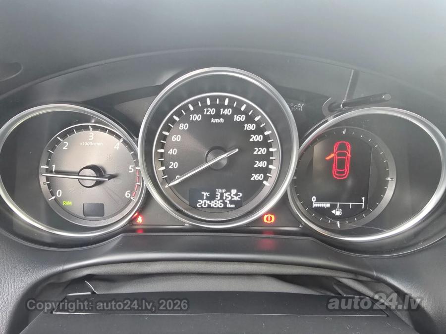 White Mazda CX-5 2014 in Riga, with an engine capacity of 2.20 L and mileage of 205 thousand km for 8750 €, photo 21 on AUTOMOTO.COM.LV