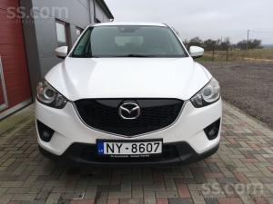 White Mazda CX-5 2014 in Talsi, with an engine capacity of 2.20 L and mileage of 135 thousand km for 8999 €, photo 9 on AUTOMOTO.COM.LV