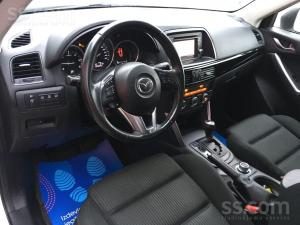 White Mazda CX-5 2014 in Talsi, with an engine capacity of 2.20 L and mileage of 135 thousand km for 8999 €, photo 15 on AUTOMOTO.COM.LV