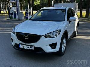 White Mazda CX-5 2014 in Riga, with an engine capacity of 2.20 L and mileage of 205 thousand km for 8799 €, photo 6 on AUTOMOTO.COM.LV