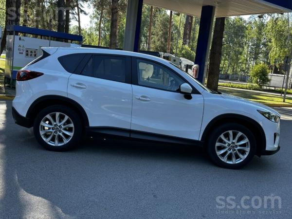 Белый Мазда СХ-5 2014 в Рига, объемом двигателя 2.20 л и пробегом 205 тыс. км за 8799 €, фото 7 на AUTOMOTO.COM.LV