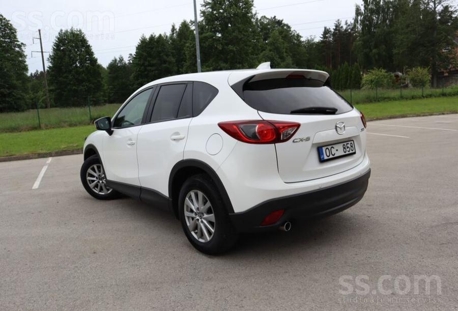 Balts Mazda CX-5 2014 Rīga, ar dzinēja tilpumu 2.20 L un nobraukumu 190 tūkst. km par 6990 €, foto 5 vietnē AUTOMOTO.COM.LV