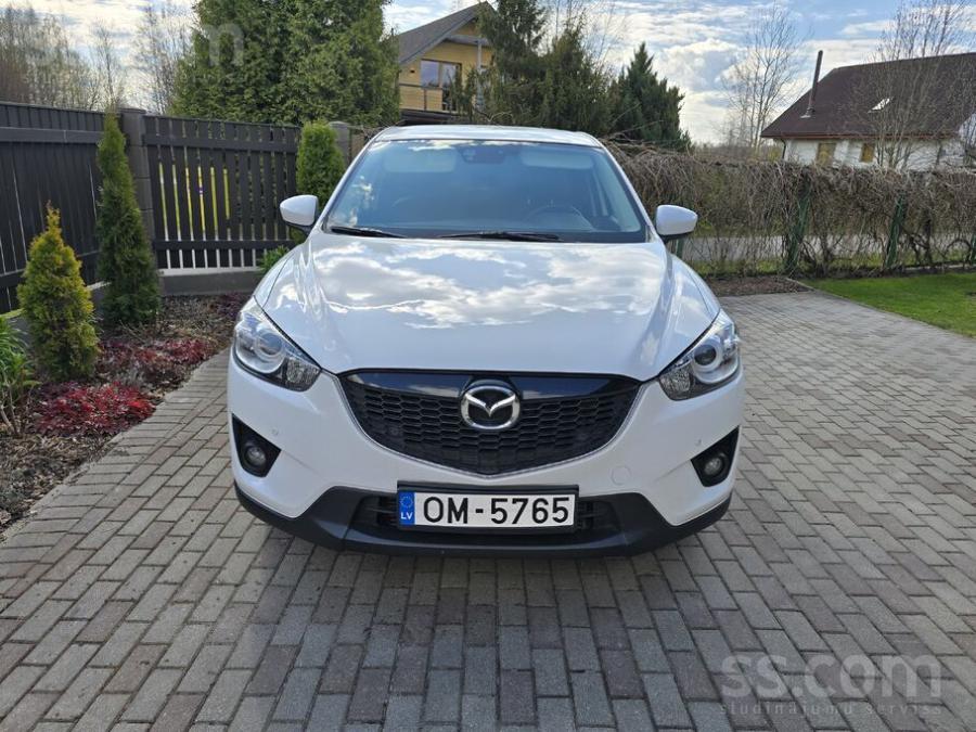 Белый Мазда СХ-5 2014 в Рига, объемом двигателя 2.20 л и пробегом 205 тыс. км за 7950 €, фото 8 на AUTOMOTO.COM.LV