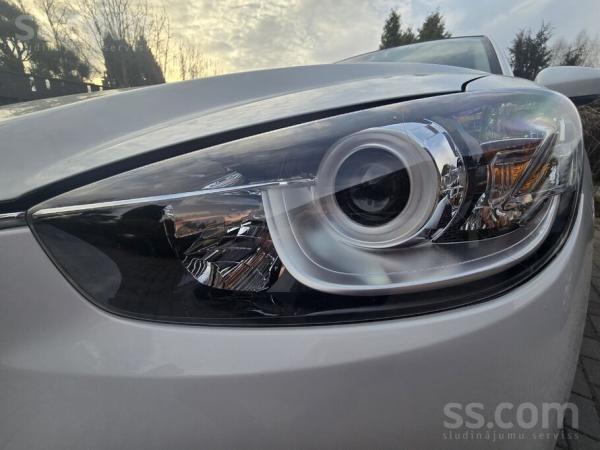 White Mazda CX-5 2014 in Riga, with an engine capacity of 2.20 L and mileage of 205 thousand km for 7950 €, photo 10 on AUTOMOTO.COM.LV