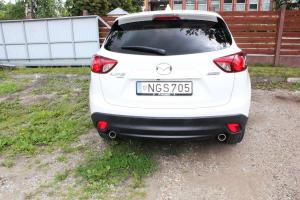 White Mazda CX-5 2014 in Panevezys, with an engine capacity of 2.19 L and mileage of 238 thousand km for 7500 €, photo 3 on AUTOMOTO.COM.LV